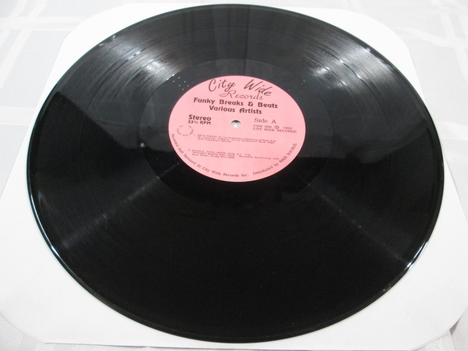 Funky Breaks & Beats 12" Vinyl CWR 008 P.Funk Aqua Boogie Bounce Rock ...
