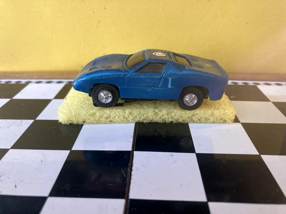 Rare Vintage Eldon HO #3217 Blue Ford GT Slot Car Track Tested! | eBay