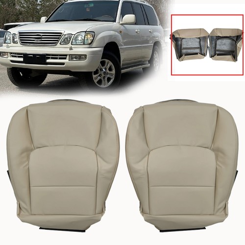 For 1998 to 2007 Lexus LX470 Driver & Passenger Bottom Leather Seat ...