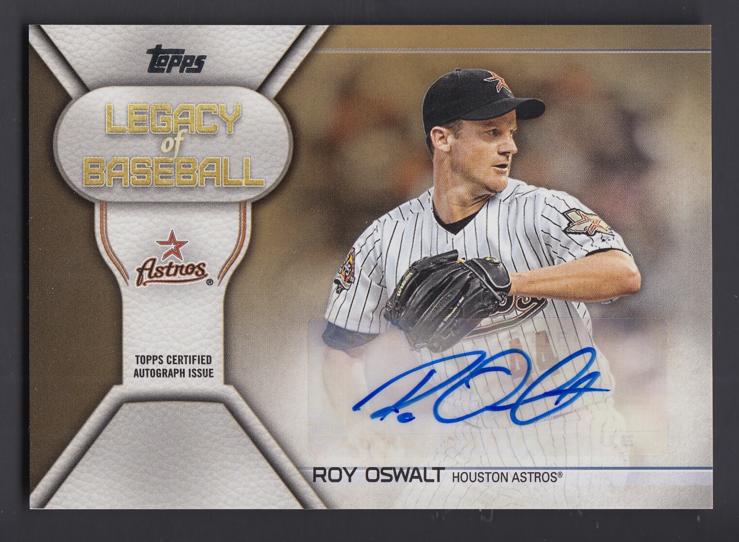 Roy Oswalt 2019 Topps Legacy of Baseball Gold Autograph Card 32/50 | eBay