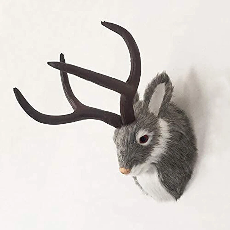 Mounted Jackalope Illustration