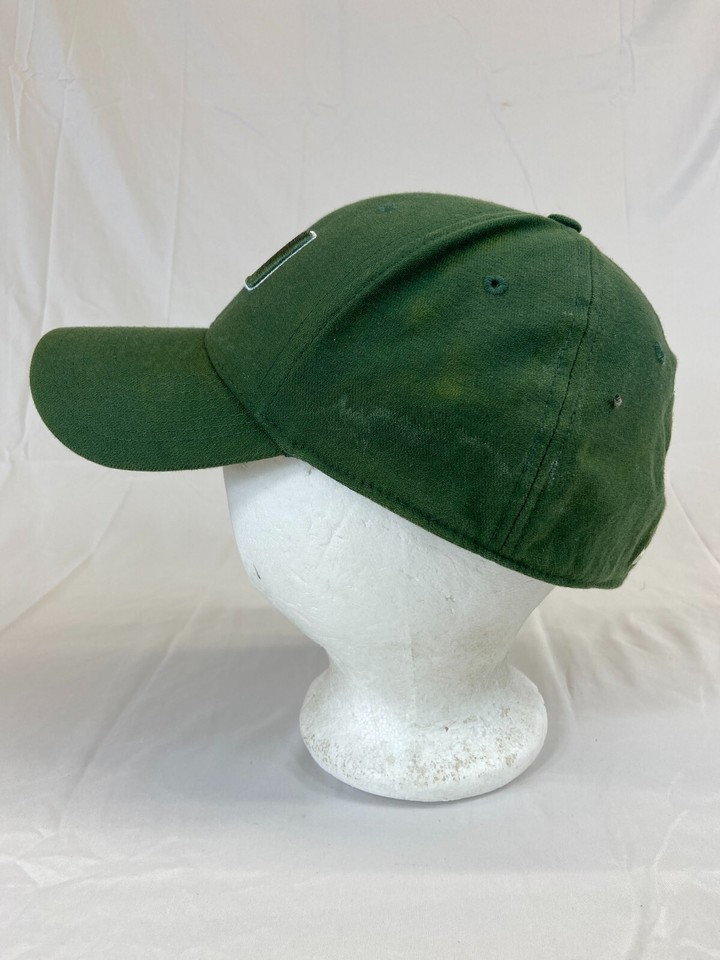 Miami Hurricanes University Baseball Cap Fitted Hat Nike Green ...