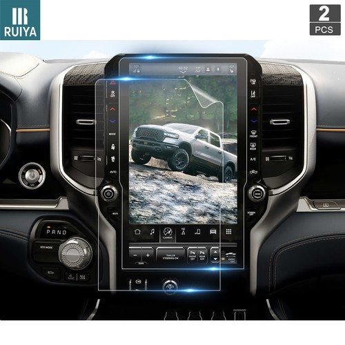 RUIYA Car Touch Screen Protector 2 PCS PET Film 14.4-inch For 2025 Ram ...