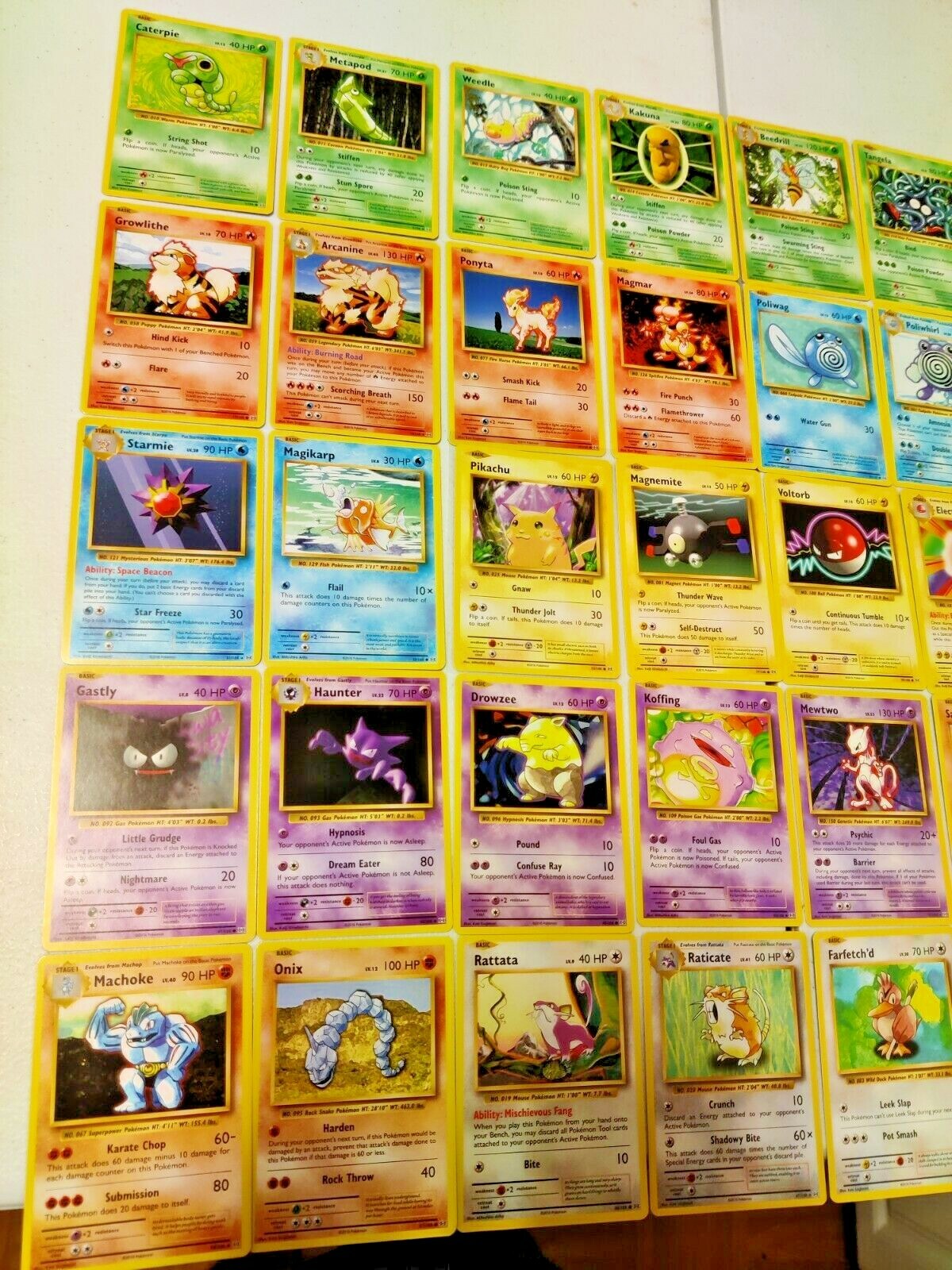 Pokemon XY Evolutions Complete All Commons Uncommons Non Holo Rare's 60 ...