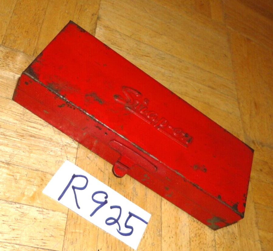 Snap-on Tools Small Red Metal Storage Box KRA-2B | S | Steel | 12in. x ...
