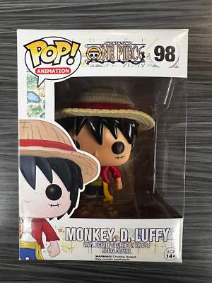 Funko POP! Animation: One Piece - Monkey. D. Luffy [1st Production Date ...