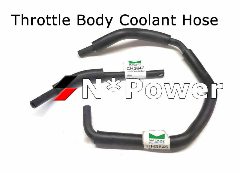 MACKAY RUBBER Throttle Body Coolant Hose FOR NISSAN PATROL GU TB48DE 4 ...