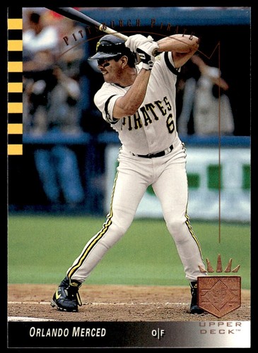 1993 SP #186 Orlando Merced Pittsburgh Pirates | eBay