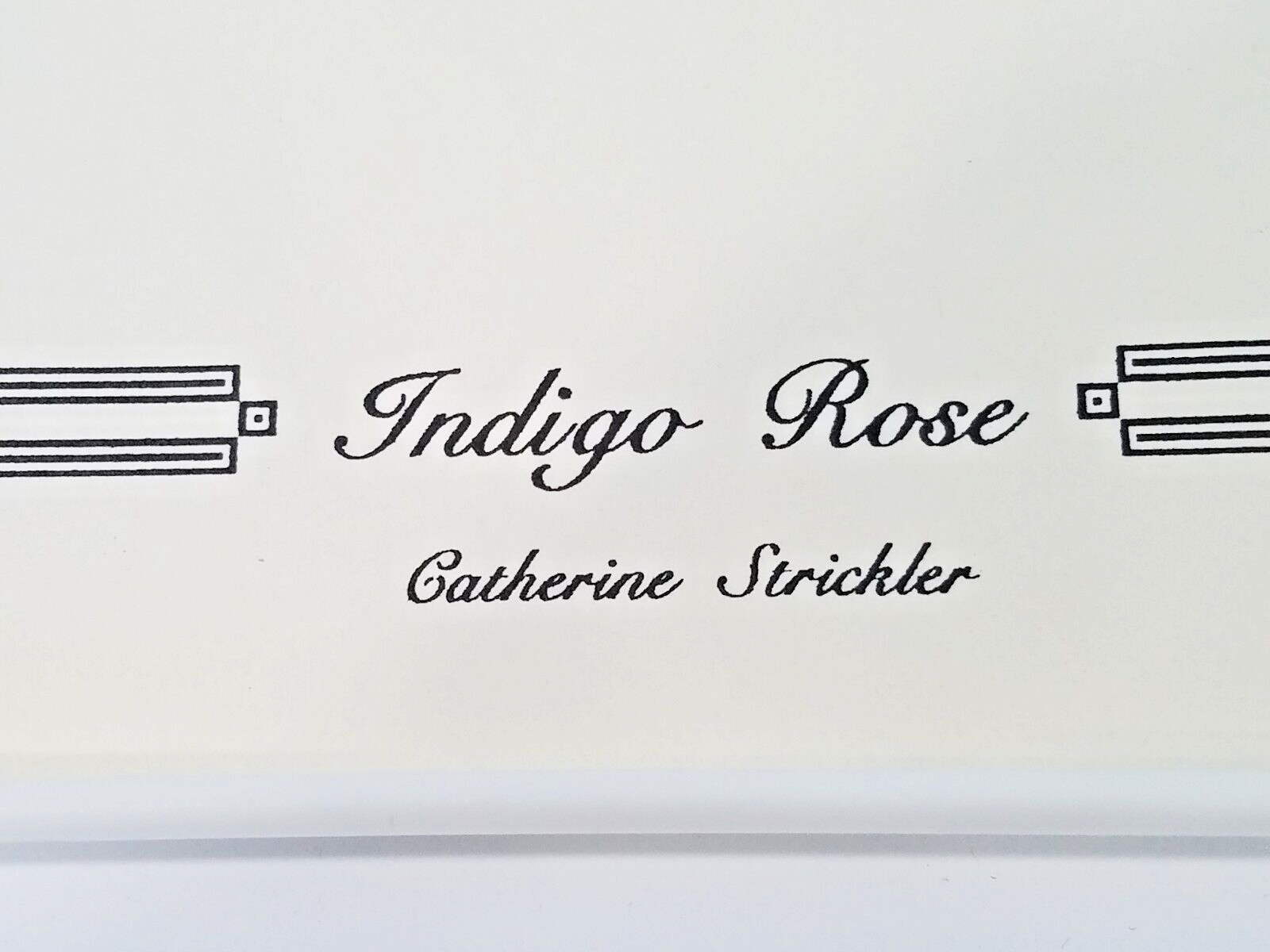 Indigo Rose SATIN HEARTS cross stitch pattern & 25ct Fabric 1995 ...