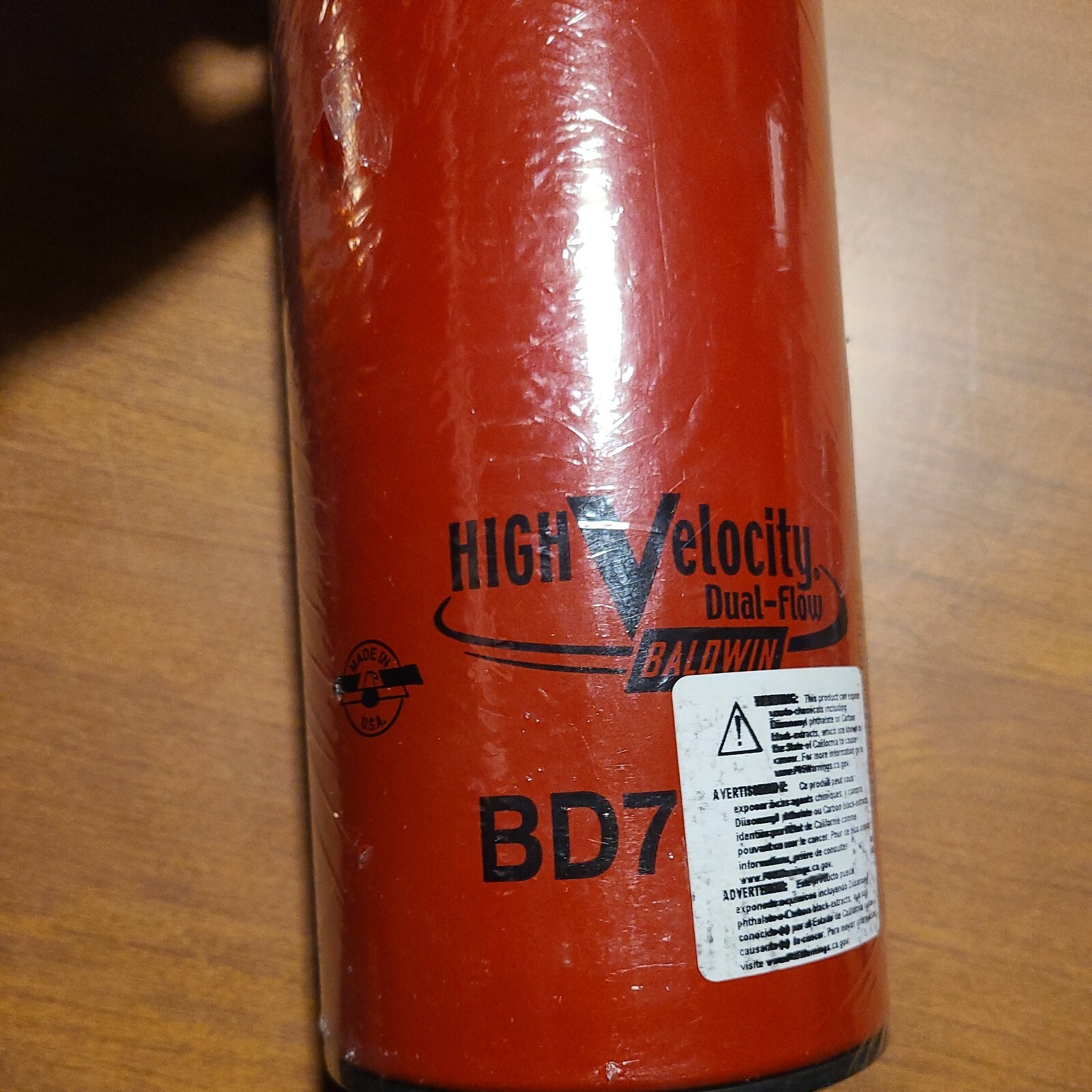 Engine Oil Filter Baldwin High Velocity Dual Flow BD7154 for sale ...