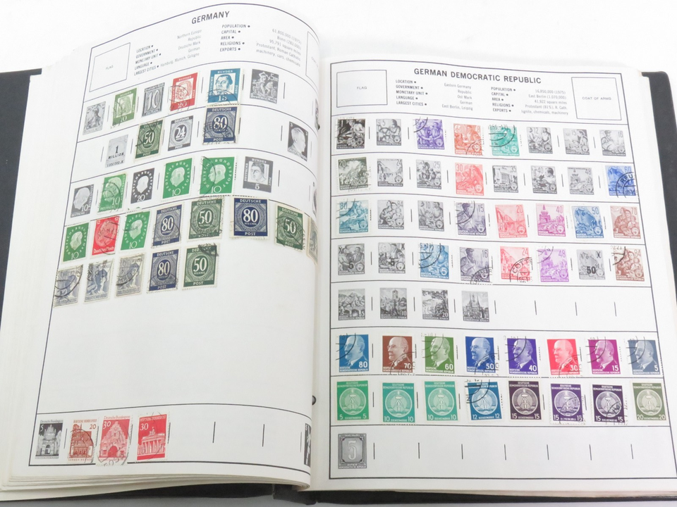 Scott Modern World Stamp Album With Stamps (S) | eBay