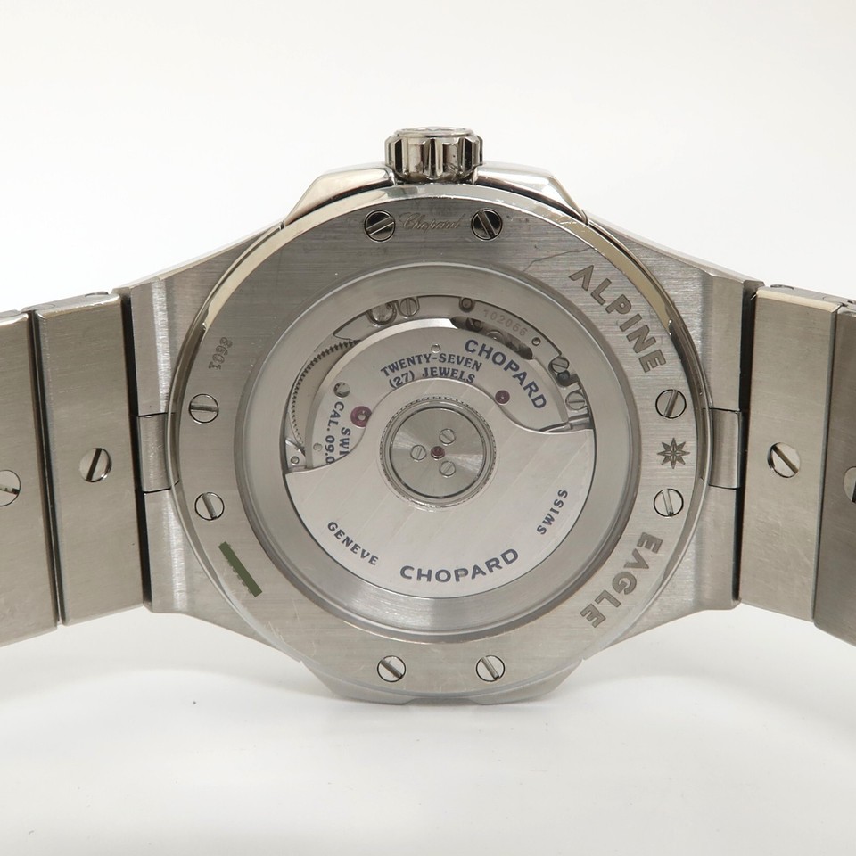 Chopard Alpine Eagle 33MM Blue Dial Stainless Steel Automatic 298617-3001 | eBay