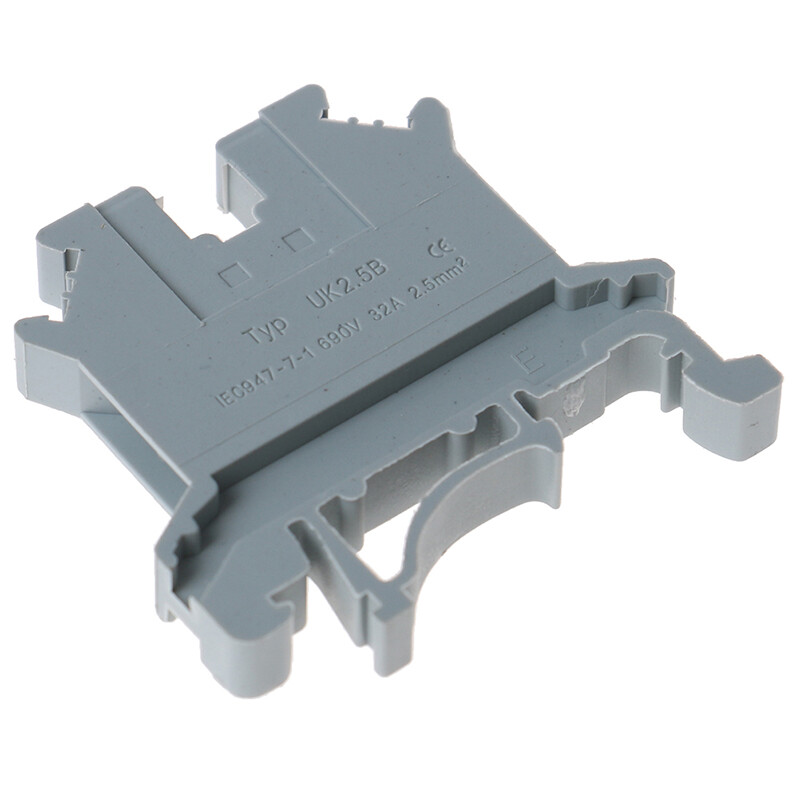 10pcs Rail Terminal Block Universal Panel Mount UK 2.5B 32A Screw ...