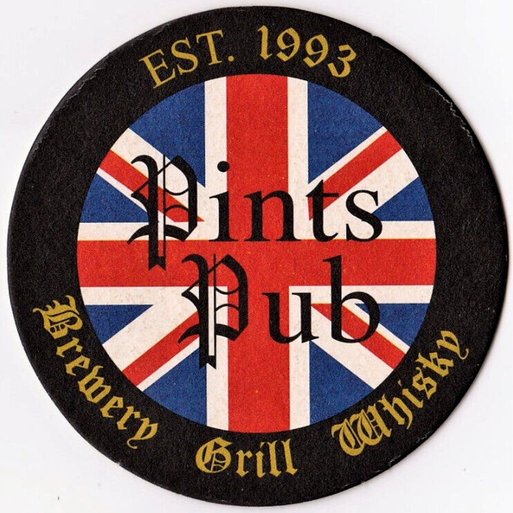 Pints Pub Beer Coaster Denver CO | eBay