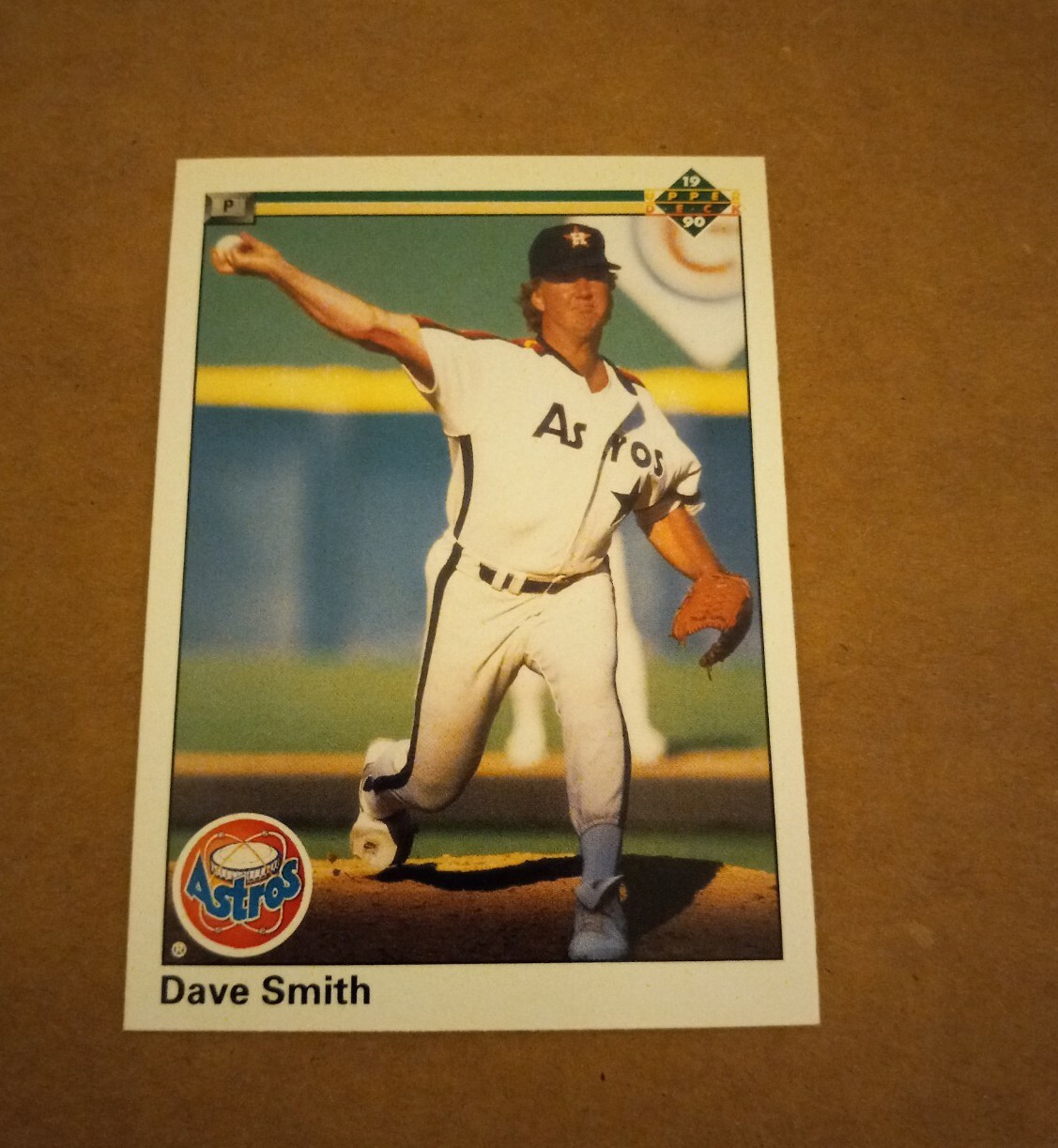 1990 Upper Deck DAVE SMITH Baseball Card #448. HOUSTON ASTROS. | eBay