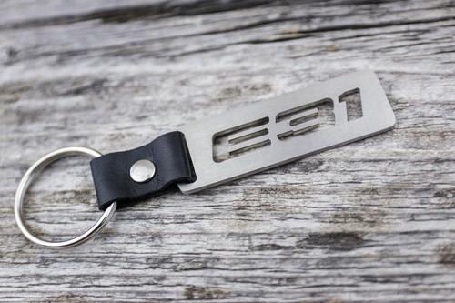 E31 keychain 8 series keyring stainless steel car accesories v12 v8 ...