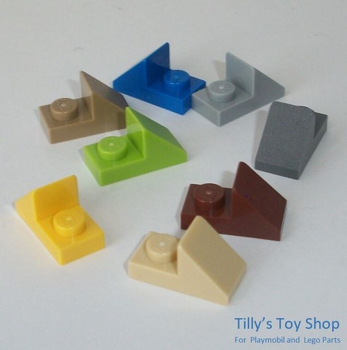 Lego - Roof Tile 1X2 45° + 1/3 Plate - 15672 92946 - Pick Colour & Pack ...