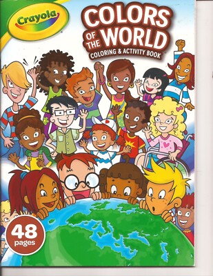 Crayola Colors of the World Coloring & Activity Book, 48 Pages, 2020 ...