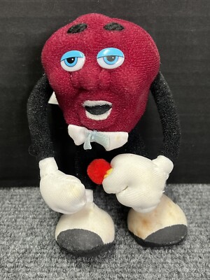 Applause 1988 VINTAGE CALIFORNIA RAISINS Bendable Raisin 5" Plush ...