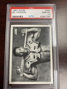 Bo Jackson 1990 Score #697 Base Price Guide - Sports Card Investor