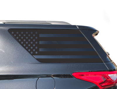 USA Flag Decals fits Chevy Traverse Rear window 2018 2019 LT LS Premier ...