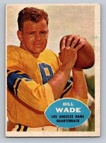 1960 Topps #61 Bill Wade OC UER | eBay