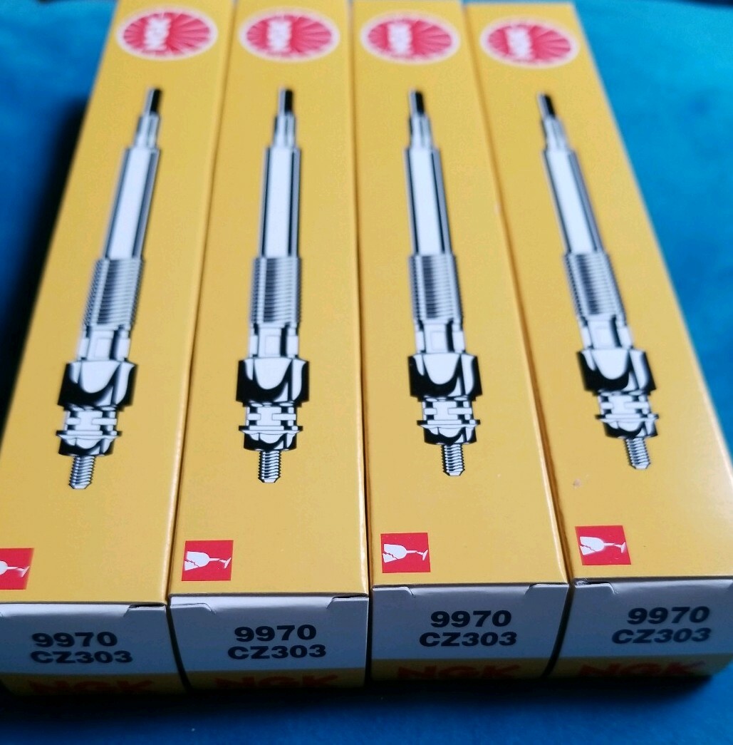 Diesel Glow Plug NGK 9970 CZ303 Set Of 4 | eBay