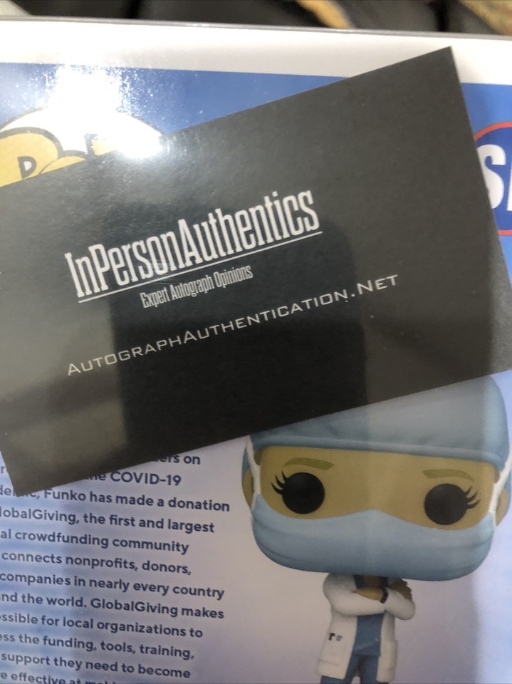 Funko Pop “FRONTLINE WORKER” SIGNED by Anthony Fauci SUPER RARE! Comes ...