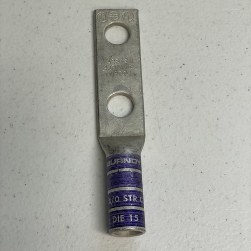 New (No Box) Burndy YA28-2N 2 Hole | eBay