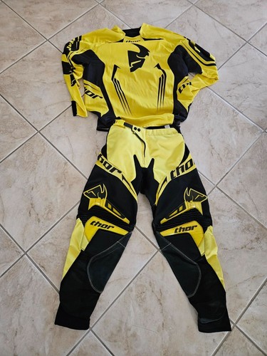 Thor Core motocross gear set Pants 34, Jersey Large | eBay
