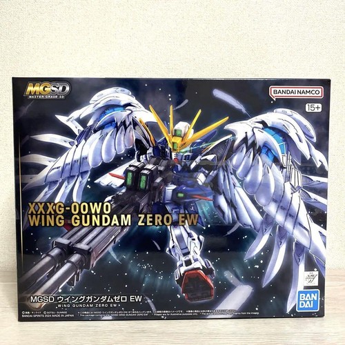 Bandai MGSD Wing Gundam Zero EW Master Grade SD Plastics Model Kit XXXG ...