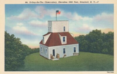 Mt Ut-Say-An-Tha Observatory - Stamford, Catskill Mountains NY, New ...