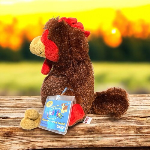 Ganz WEBKINZ Rooster with Code Plush Stuffed Animal New | eBay