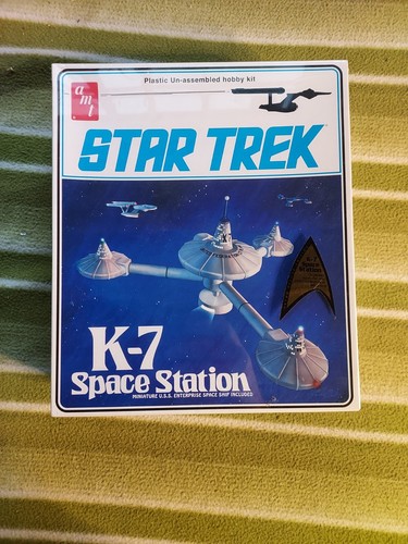 AMT Star Trek K-7 Space Station Model Kit 644 ~ Retro Deluxe Edition ...