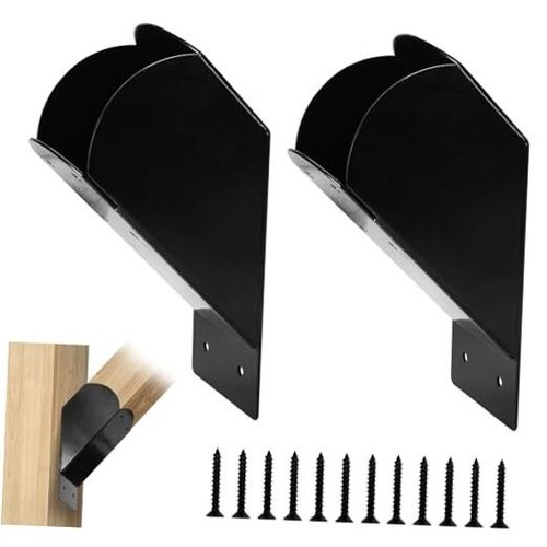 Pergola Angle Support Brackets, 2 Pcs 45-Degree Angle Bracket Heavy 4x4 ...