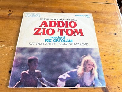 LP ITALY 1971 Riz Ortolani – Addio Zio Tom (Colonna Sonora Originale ...