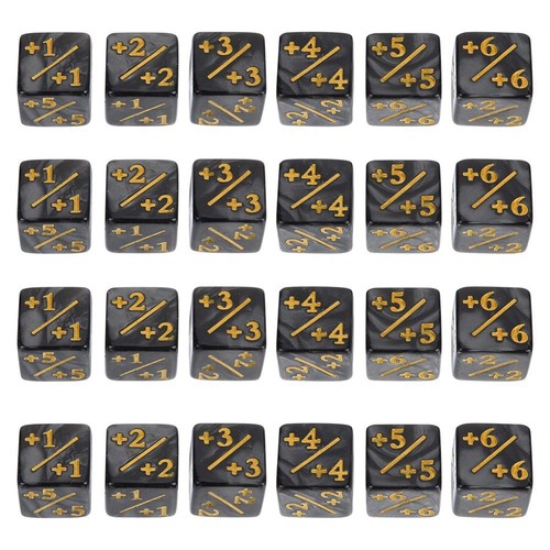 Positive Negative Dice Card Game Accessories Children Learning Toy ...