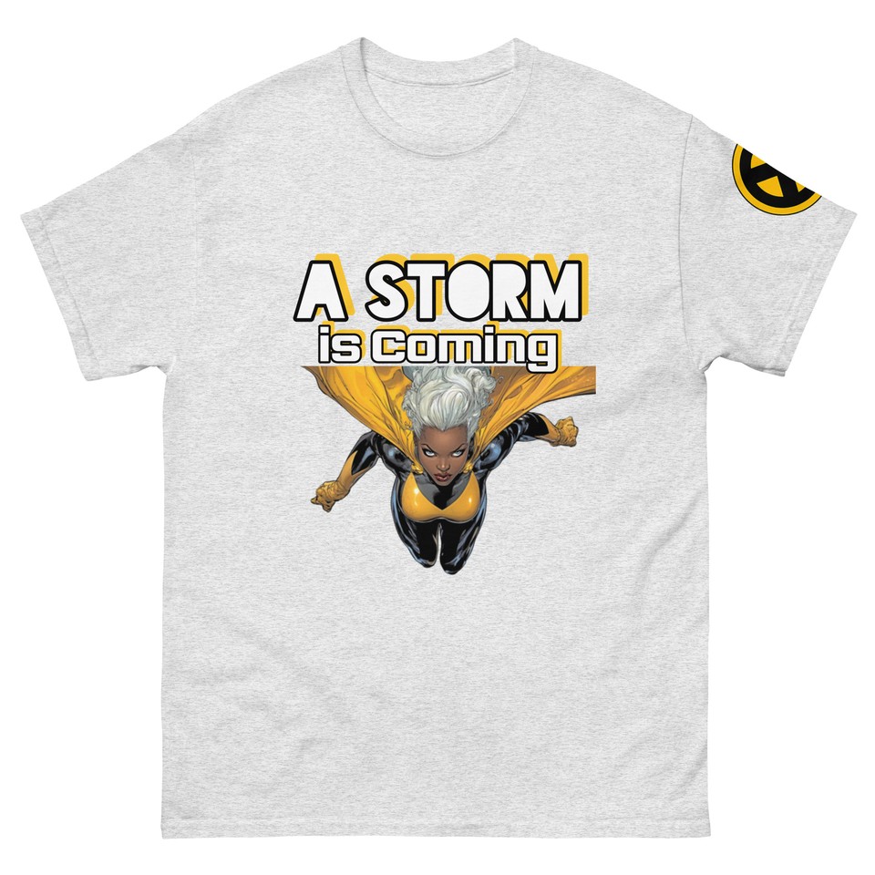 Marvel X-men Storm Tee, Superhero Merch, A Storm is Coming, X-men T ...