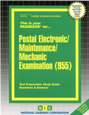 🔥🔥NEW Postal Electronic/Maintenance/Mechanic Examination 955 Passbook ...