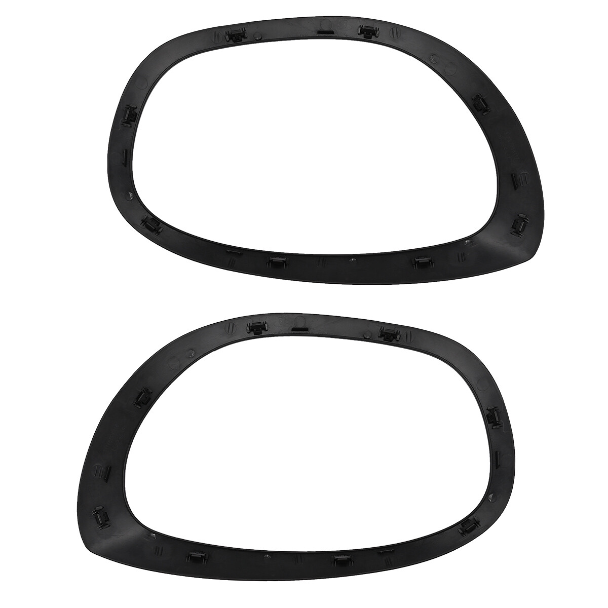Headlight Bezel Rings Trim Gloss Black For Mini Cooper Countryman F60 ...