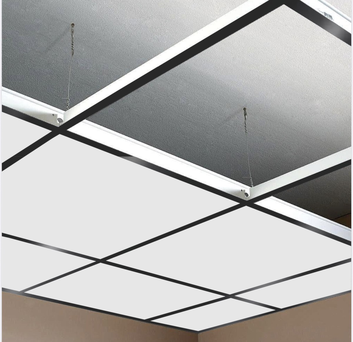 How To Cut Suspended Ceiling Tiles Fissured™ Basic Acoustical
