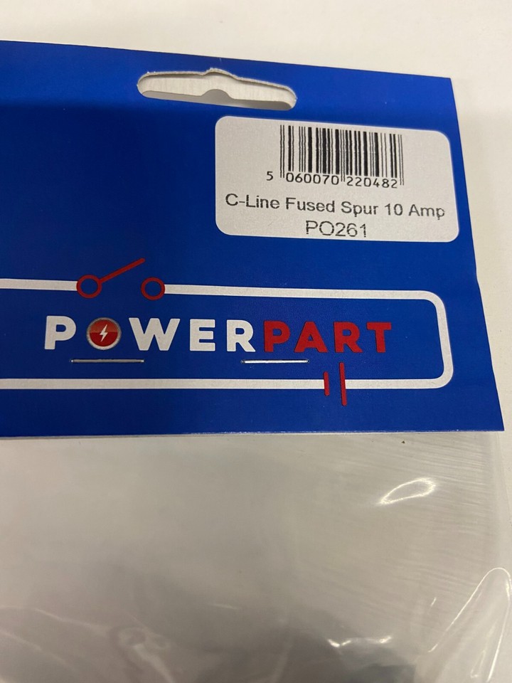 CARAVAN / MOTORHOME -PowerPart C-LINE FUSED SWITCH SPUR 10a FUSE PO261 ...