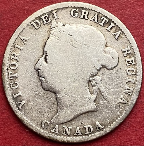1889 Canada 25 Cents - VG - Lot#7059 | eBay