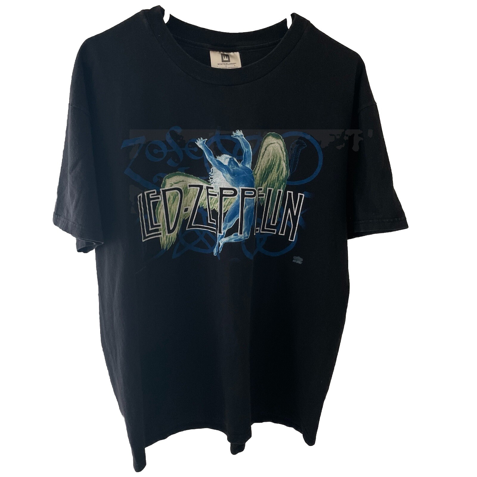Led Zeppelin 1995 Vintage Tee Shirt Winterland Tag - Gem