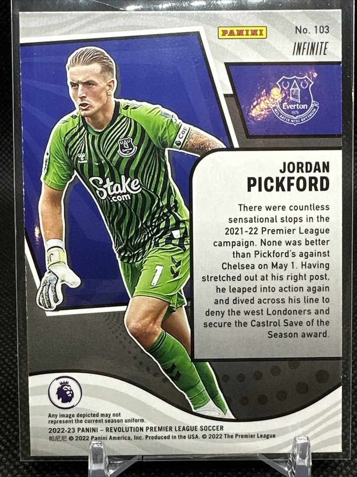 2023 English Premier League Jordan Pickford Everton #103 Infinite | eBay