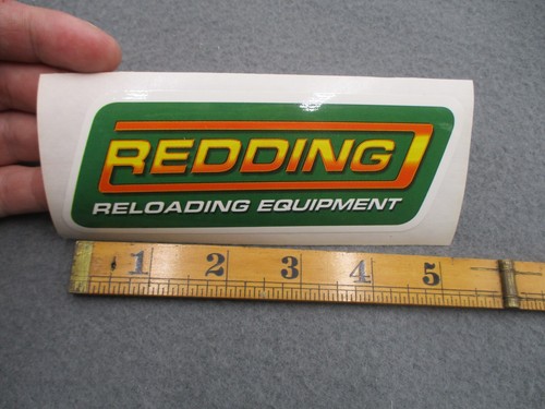 Redding Reloading Equipment Sticker Decal Firearms Guns Shooting ...