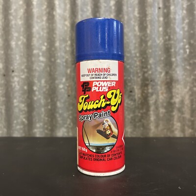 Power Plus Touch-up 1990s Vintage Australian Spray Paint Tin Can PUSH ...