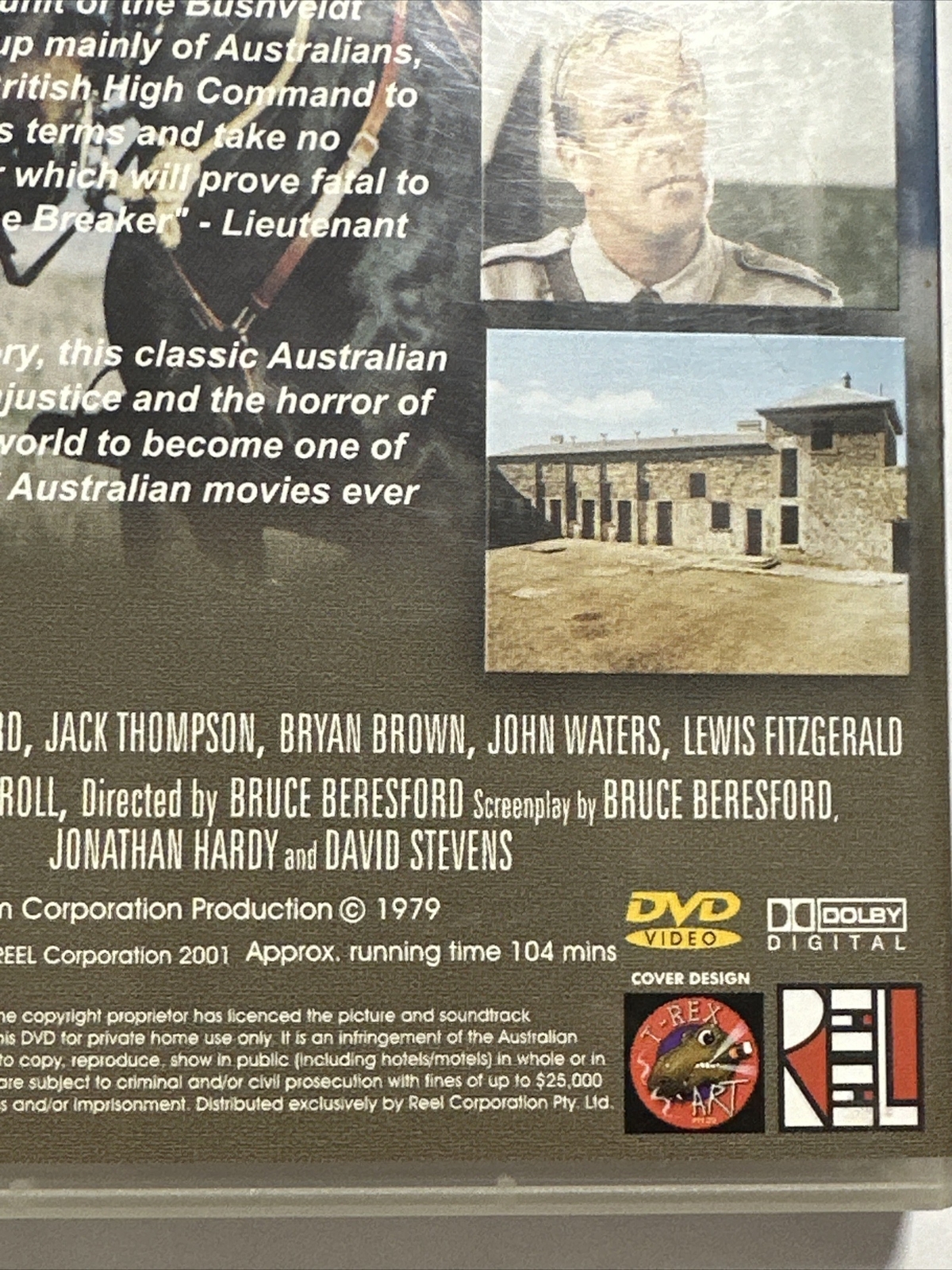 Breaker Morant 1980 DVD - Edward Woodward, Jack Thompson, John Waters ...