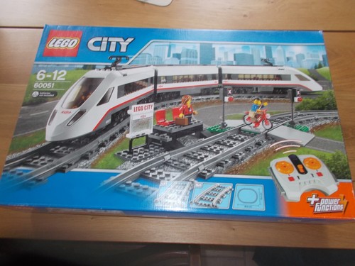 Lego® City Eisenbahn - 60051 - RC ICE Hochgeschwindigkeitsexpress - mit ...