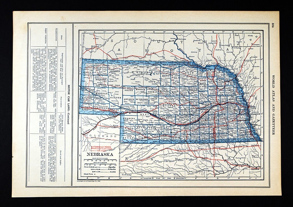 Printable Road Map Of Nebraska Printable Maps